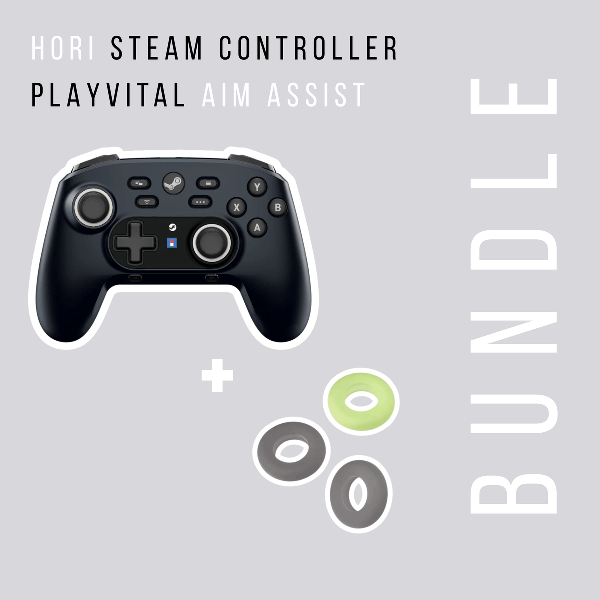 HORI Steam Controller + Aim Assist Bundle - Für Steam & Steam Deck ...