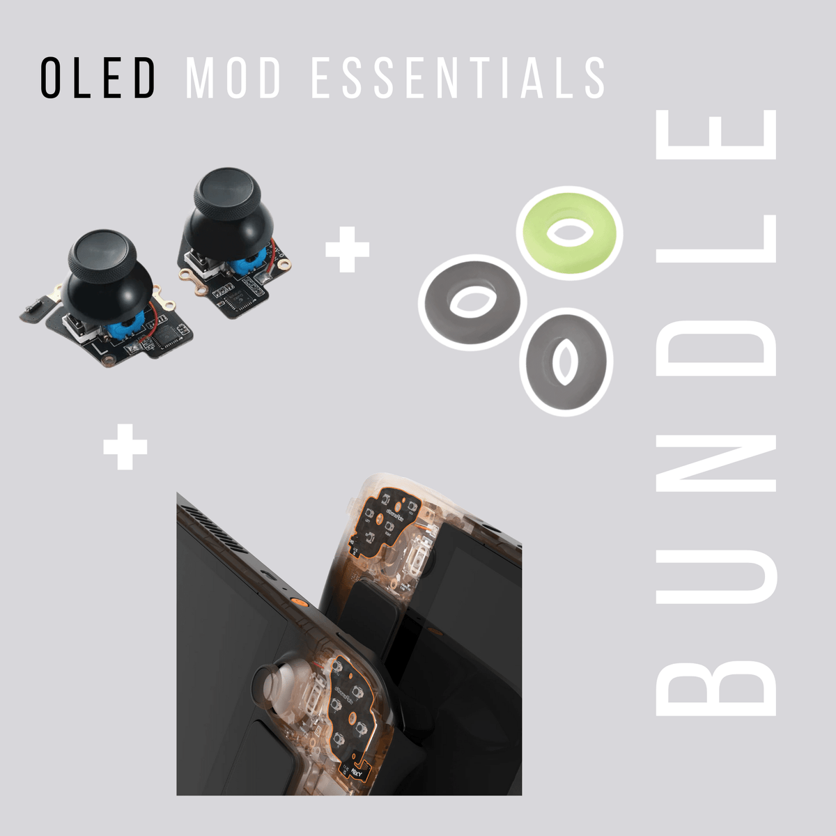 Steam Deck OLED Mod Essentials Bundle - GuliKit, eXtremeRate & Co ...
